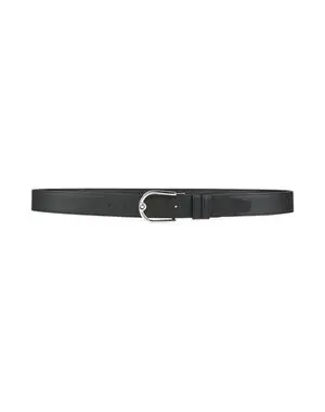Montblanc Double-faced Leather Belt - Black