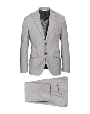PAOLONI Suit Size Virgin Wool - Grey