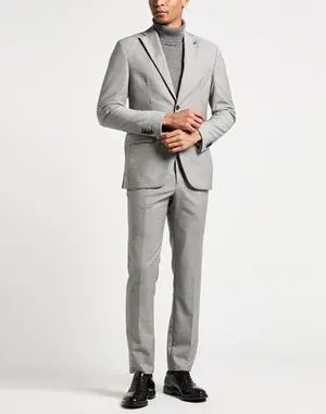PAOLONI Suit Size Virgin Wool - Grey