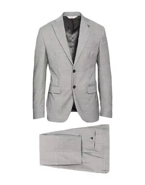 PAOLONI Suit Size Virgin Wool - Grey