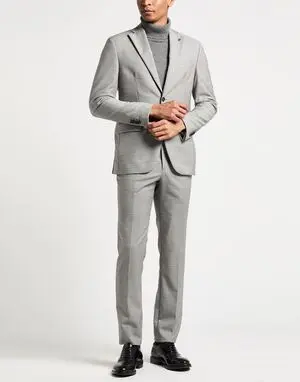 PAOLONI Suit Size Virgin Wool - Grey