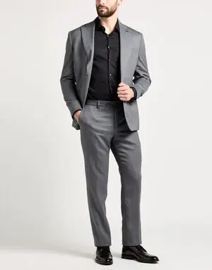 PAOLONI Suit Size Virgin Wool - Grey