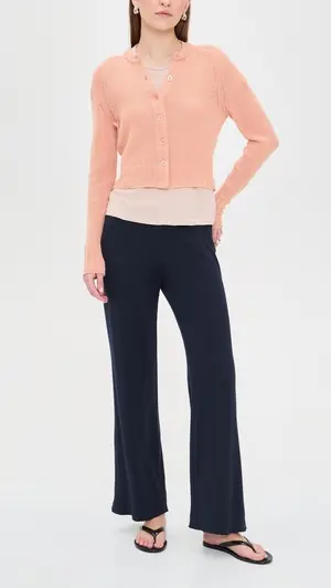 Donni. The Baby Scallop Sweatpants