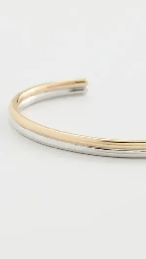 JENNIFER FISHER Thread Cuff - Two-tone