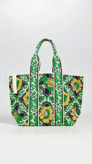 ALEMAIS Liana Jacquard Maxi Tote