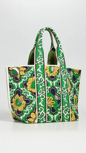 ALEMAIS Liana Jacquard Maxi Tote