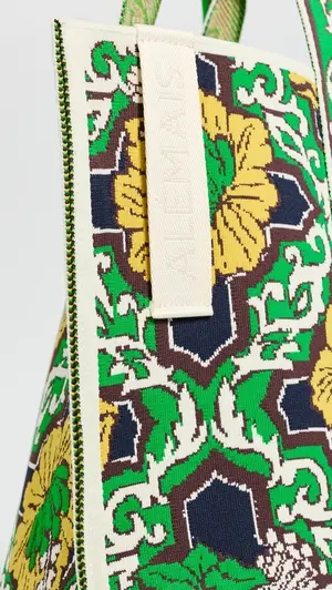 ALEMAIS Liana Jacquard Maxi Tote