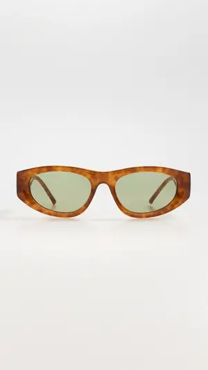 Attico Maya Sunglasses - Tortoise Shell