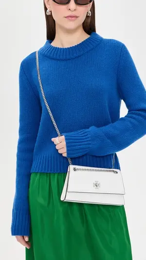 Tory Burch Kira Turnlock Mini Bag - Bianco