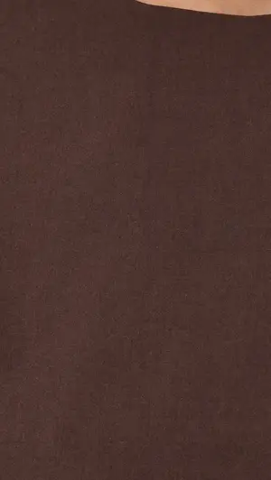 LE BOP Lillian Cropped Blouse - Brown