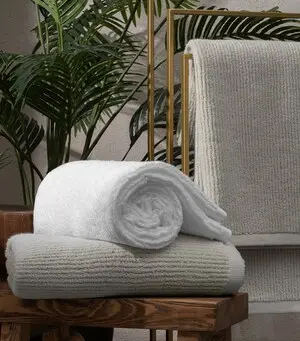 HAMAM Organic Cotton Raya Hand Towel - Neutral