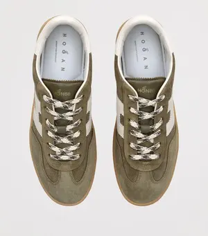 Hogan Suede Cool Sneakers - Green