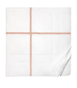 PRATESI Treccia Super King Bedspread - Orange