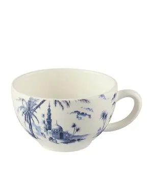 GIEN Ceramic Dépareillé Teacup And Saucer
