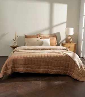 HAMAM Alya Quilted Square Pillowcase