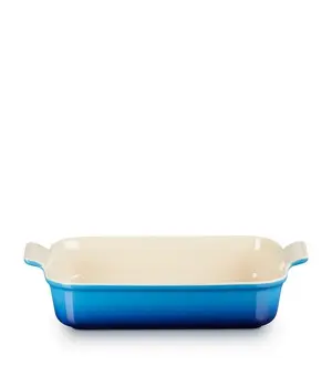LE CREUSET Stoneware Heritage Rectangular Dish - Blue