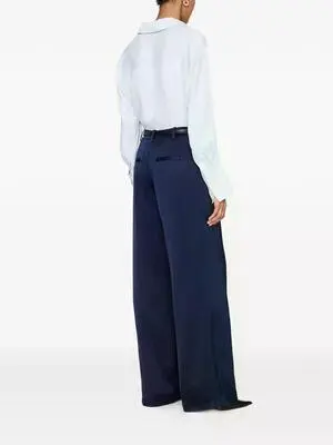 ANINE BING Bridget Buttoned Point-collar Shirt