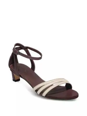 Bernardo Lima Strappy Heeled Sandals - Brown
