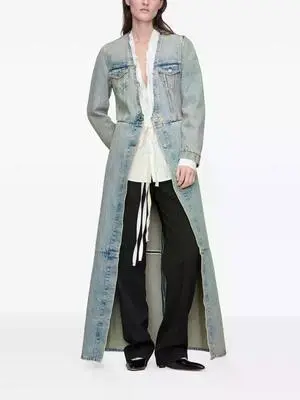 MAISON MARGIELA Patchwork Tie-detailed Coat