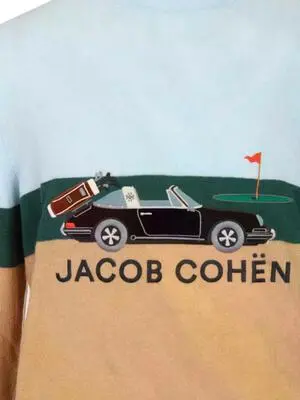 Jacob Cohen Graphic Striped Sweater