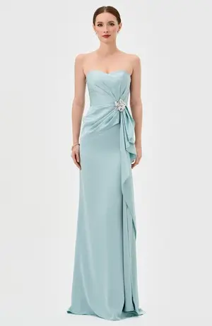 BARIANO Sereya Strapless Gown