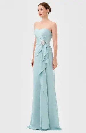 BARIANO Sereya Strapless Gown