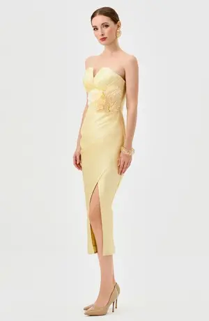 BARIANO Raina Strapless Midi