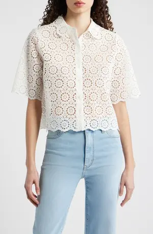 Frame Cropped Blouses