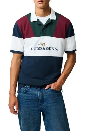 Rodd & Gunn Logo Polos For Men