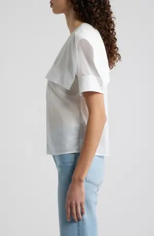 FRAME The Sleek Cape Button-up Shirt