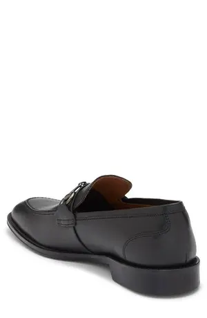 Nordstrom Italian Collection Manarola Bit Loafer - Black Leather