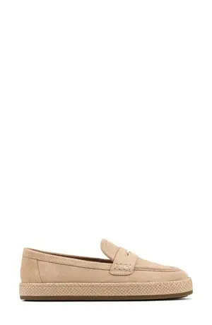 DONALD PLINER Genova Platform Loafer - Sand