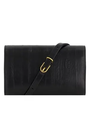 Vince Eel Embossed Leather Wallet On A String