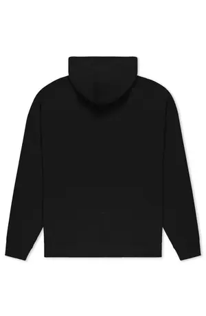 DALIX Astronaut Relaxed Midweight Fleece Pullover Hoodie - Black