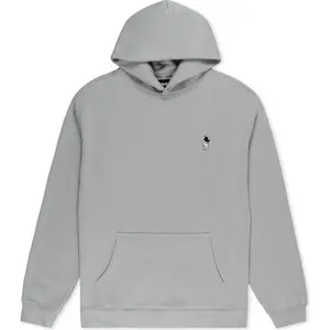 DALIX Astronaut Relaxed Midweight Fleece Pullover Hoodie - Storm