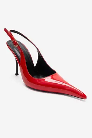 PROLOGUE SHOES Candy Pointed-toe Stiletto Pumps - Red