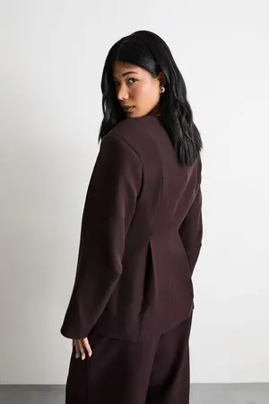 WAREHOUSE Tailored Moulded Waist Blazer