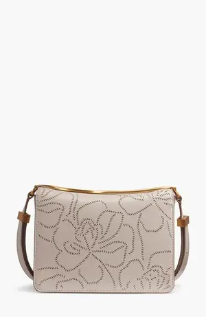 Donna Karan New York Jericho Floral Shoulder Bag - Sand