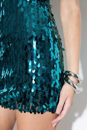 MISSPAP Sequin Mini Dress