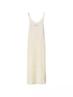 Fabiana Filippi Crocheted Midi Dress - Neutrals