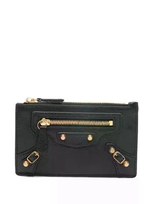 Balenciaga Le City Leather Cardholder - Black