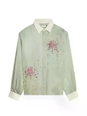 Dries Van Noten Sequin-embellished Shirt