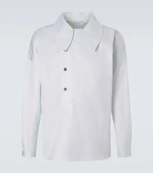 KIKO KOSTADINOV Kest Striped Cotton Shirt - White