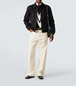 Valentino Garavani Vgold Cotton Blouson Jacket