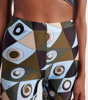 Emilio Pucci Occhi Leggings - Multicoloured