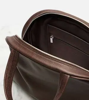 THE ROW Bindle Small Leather Top-handle Bag