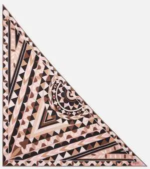 Emilio Pucci Manuba Silk Twill Scarf - Multicoloured