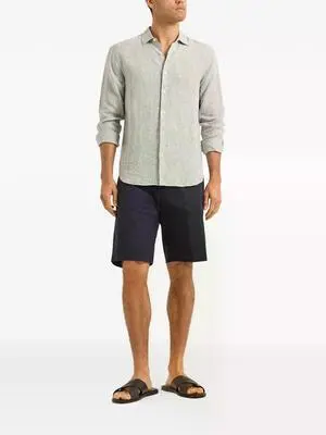 Orlebar Brown Giles Linen Shirt - Grey
