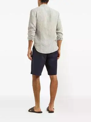 Orlebar Brown Giles Linen Shirt - Grey