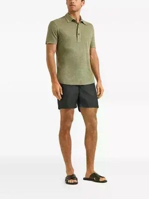 Orlebar Brown Sebastian Short-sleeve Polo Shirt - Green